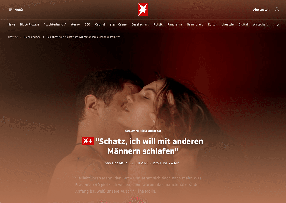 コラム：40歳を過ぎたセックス「ねえ、他の男と寝たいの」｜DigitalCreator