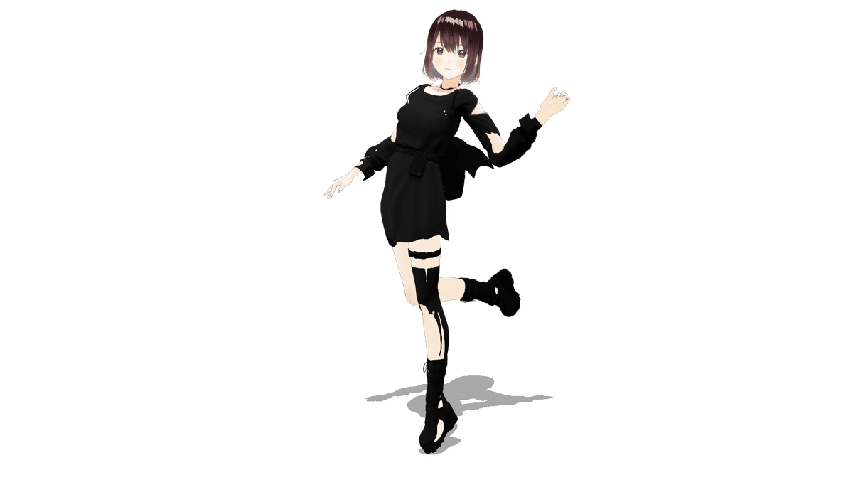 Alterithを使ってVRoidアバターに非対応衣装を着せる方法｜咲文でんこ📡