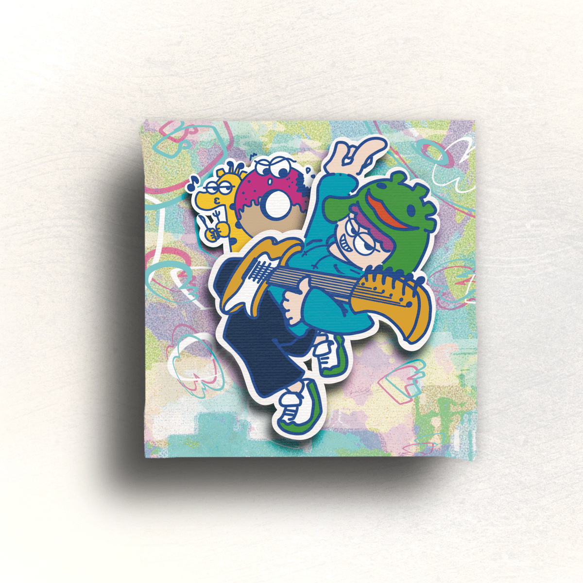 WORKS： がもよんフェス2025 メインビジュアル｜noke.