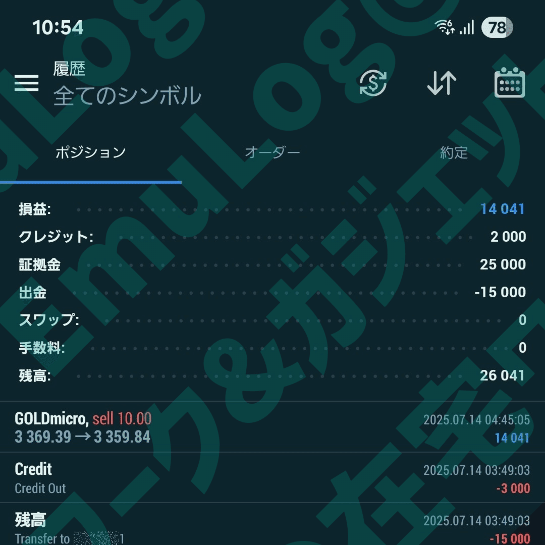 【FX】2025年7月14日のトレード結果｜EmuLog＠在宅ワーク&ガジェット好き&物欲解放の備忘録