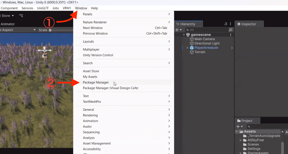 UnityでNavMeshを使用してAIの敵に追いかけられる機能を作成｜Sparkle and