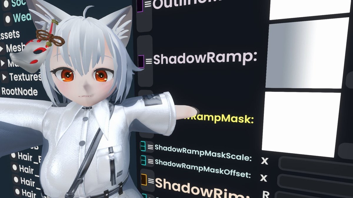 アバターを綺麗に見せよう！マテリアルの設定【Resonite】｜【メタクリエイター】すむてみ🎖3DKOBO