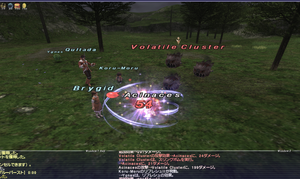 【FF11】Volatile Clusterを青ソロで倒そう（2025年版）｜茄子