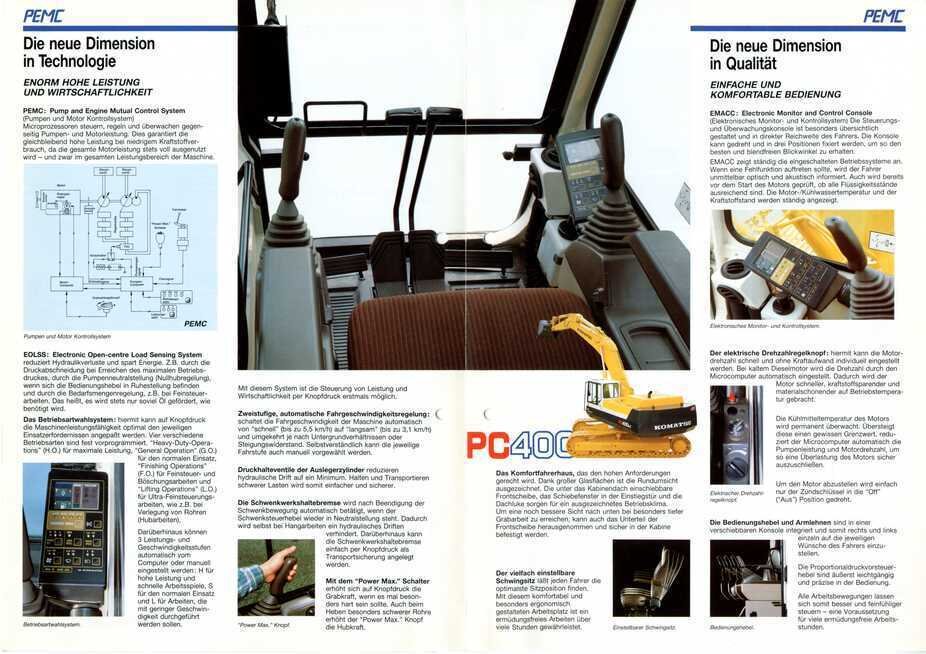 KOMATSU PC400-5 HYDRAULIKBAGGER｜建設機械化ライブラリー