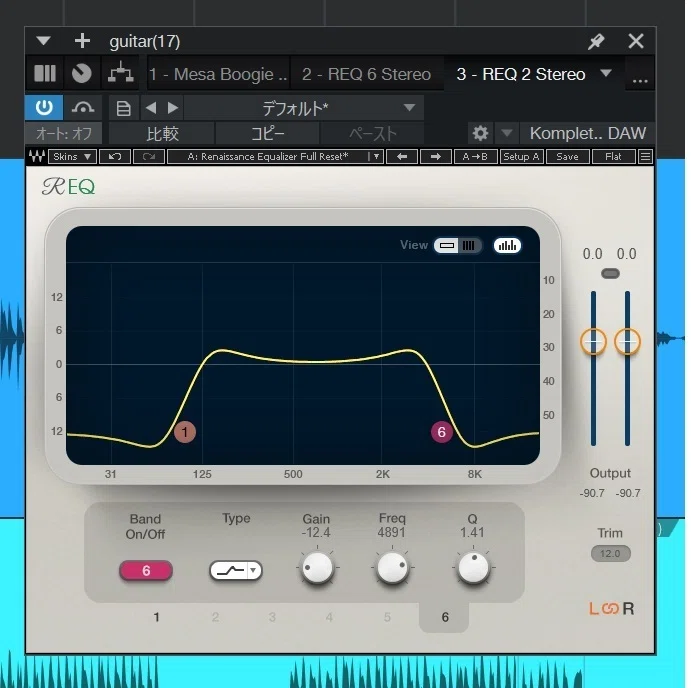 【一部有償】プラグイン攻略 WAVES Renaissance EQ【拡散無償】｜Lateral Lab.
