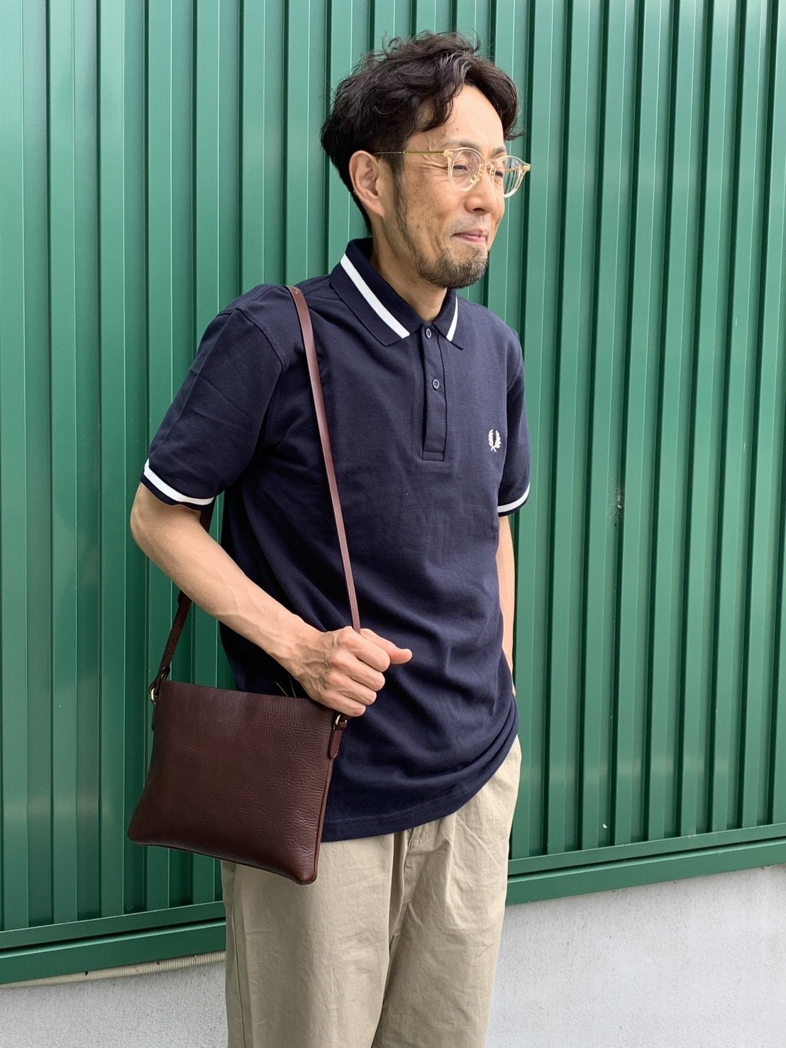 FRED PERRYのM2ポロシャツでコーディネート｜SLOW JAM