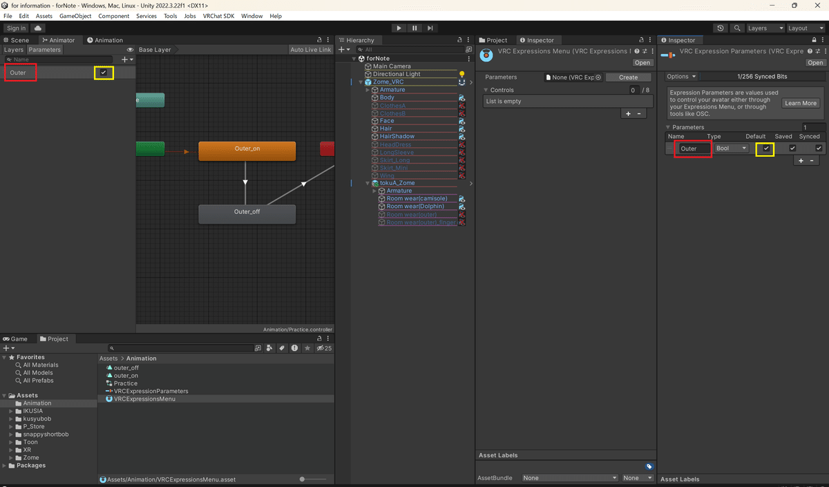 VRChatterのためのUnity Animator Controller入門｜からあげれもん