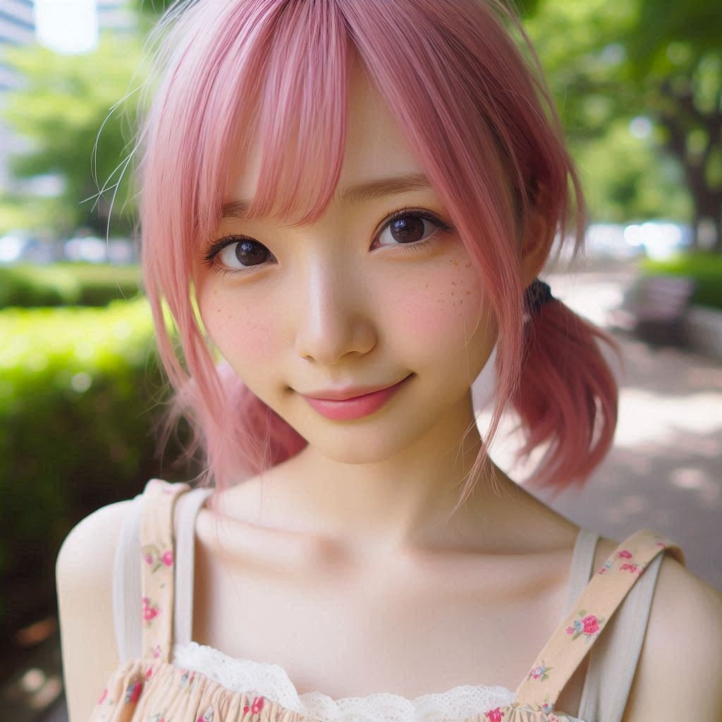 女子 de (LoRa, ComfyUI, GitHub, SDXL Flux, Pony) @Image Creator & ImageFX＋プロンプト｜茜町春彦