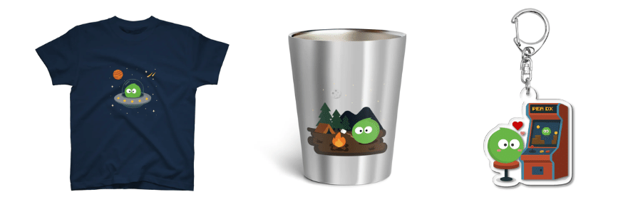 ピーティックス公式キャラクター「Peaちゃん」初のオリジナルグッズ発売開始！ストアオープン記念キャンペーンを実施｜ピーティックス ( Peatix ) 公式note