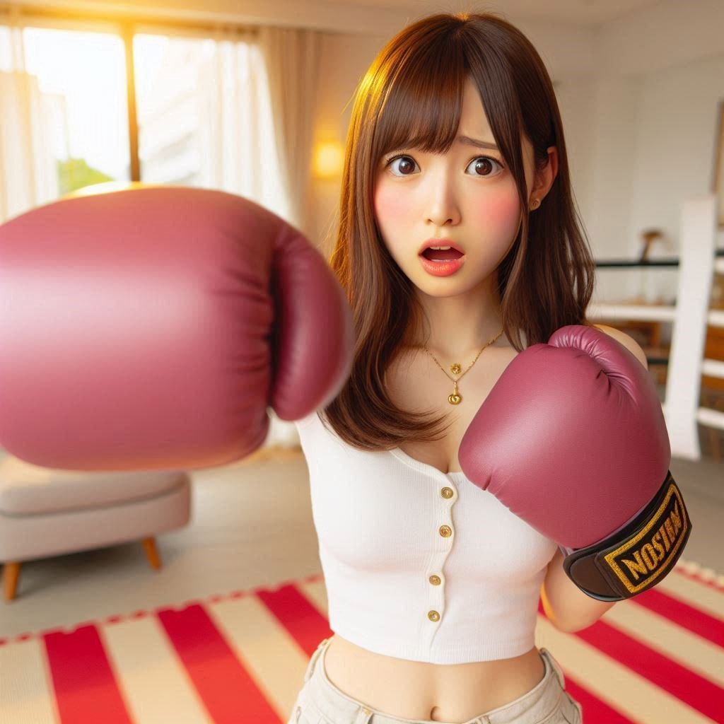 Long hair (ロングヘアー女子ボクサー)｜Q-MiMi