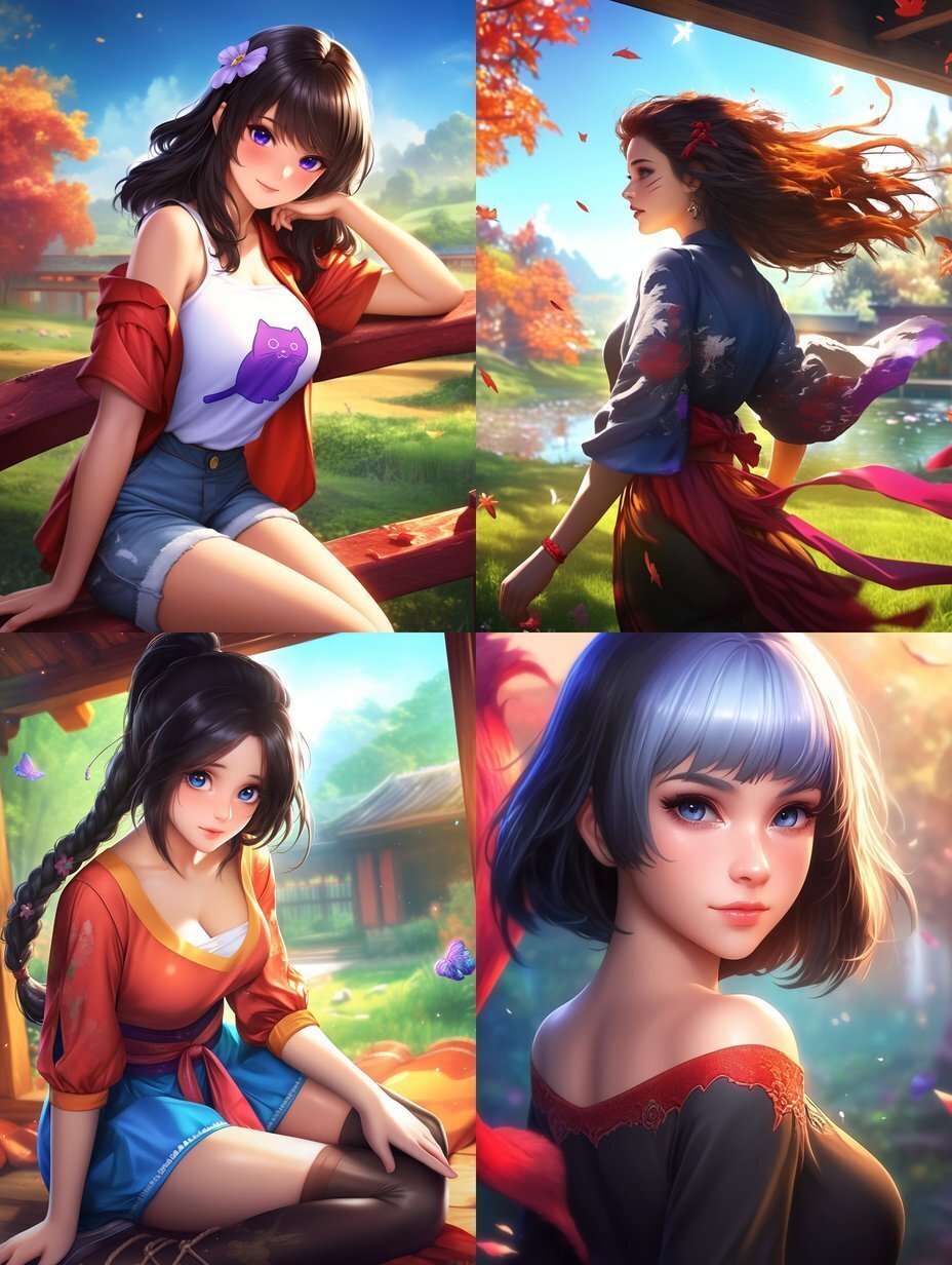 画像生成AI sref 図鑑 日付 043 2025年07/21～07/31【無料有】｜ぐふとくく