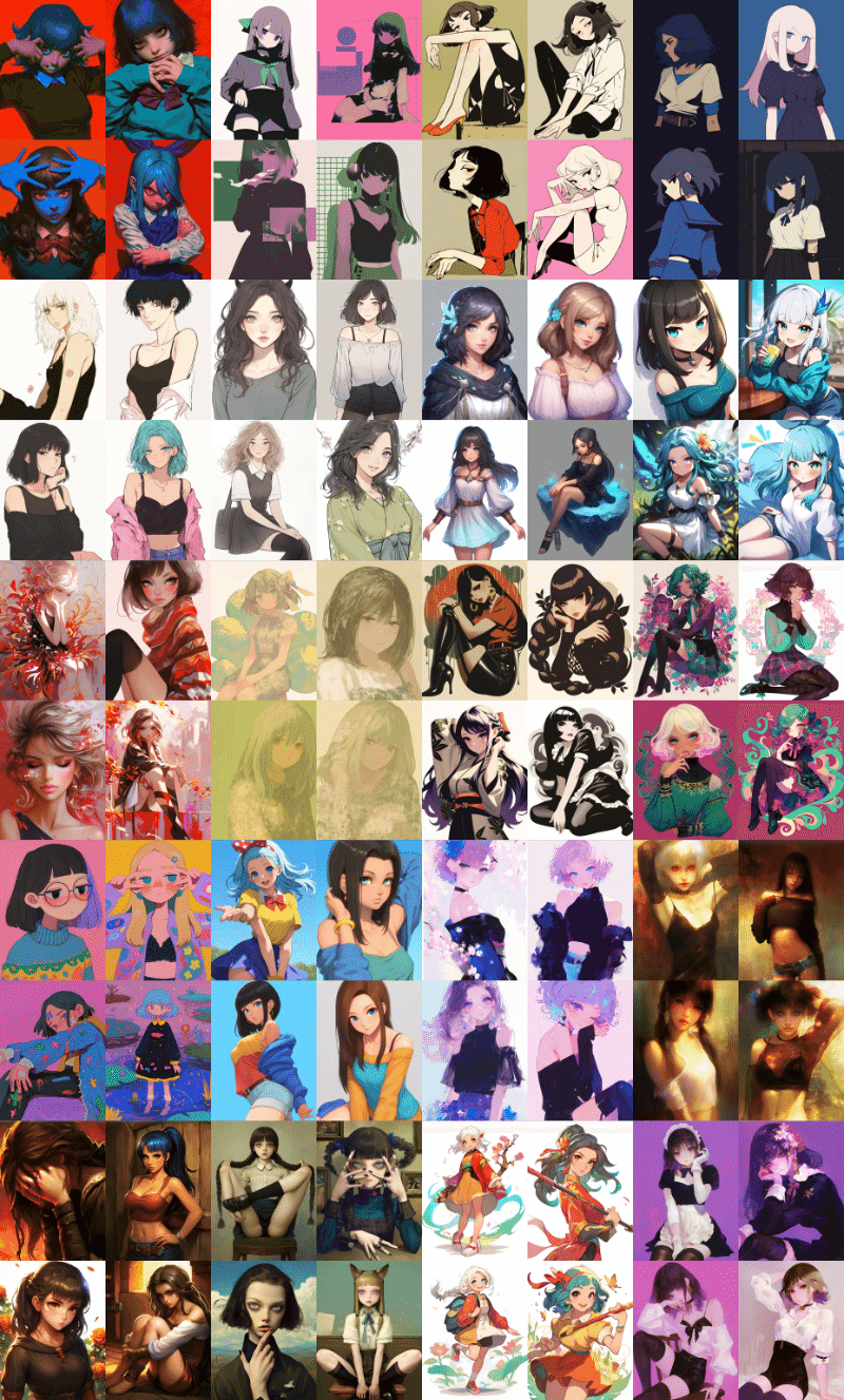 新 画像生成AI sref 図鑑 連番 007【無料有】｜ぐふとくく