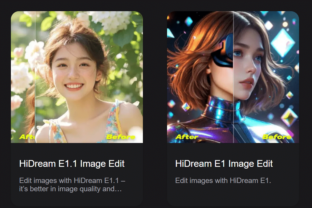【ComfyUI】HiDream-E1、E1.1がネイティブ対応｜AI愛create