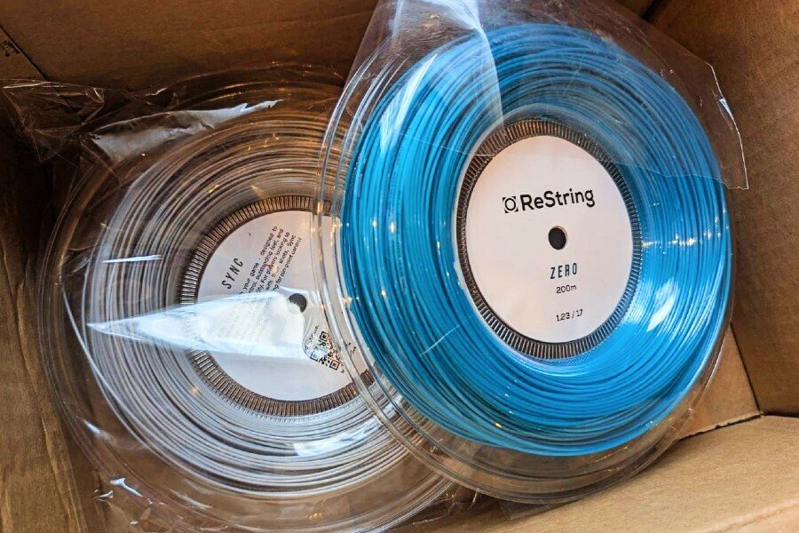 【テニスストリング】ReString ZERO & SYNCが届きました｜yuigahama1173