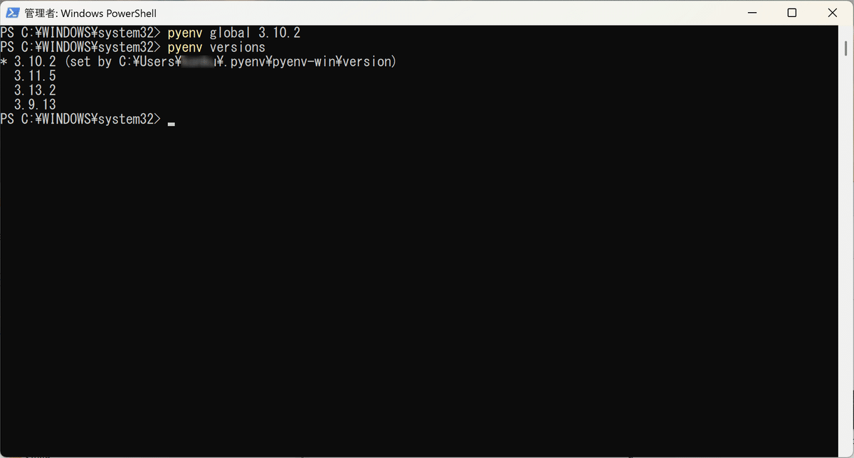 [Python] Windows版pyenvとvenvを使って仮想環境を構築する方法｜こはた