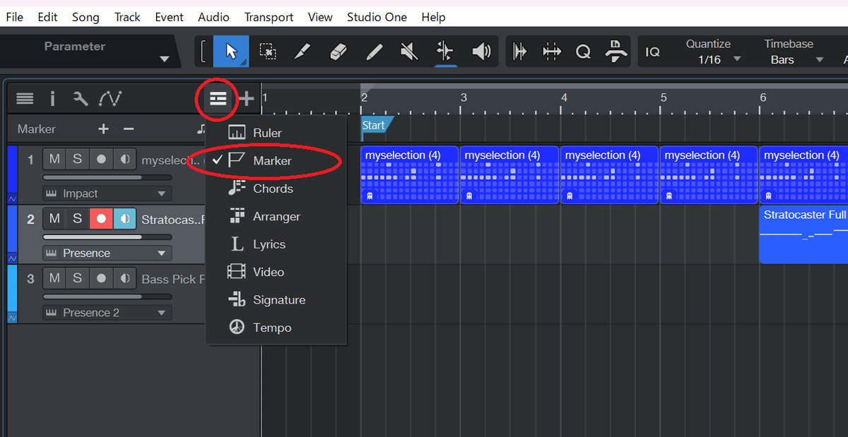 Start / End Marker の表記を変更したい件 (フィンローダの素人音楽作成記 474)｜phinloda