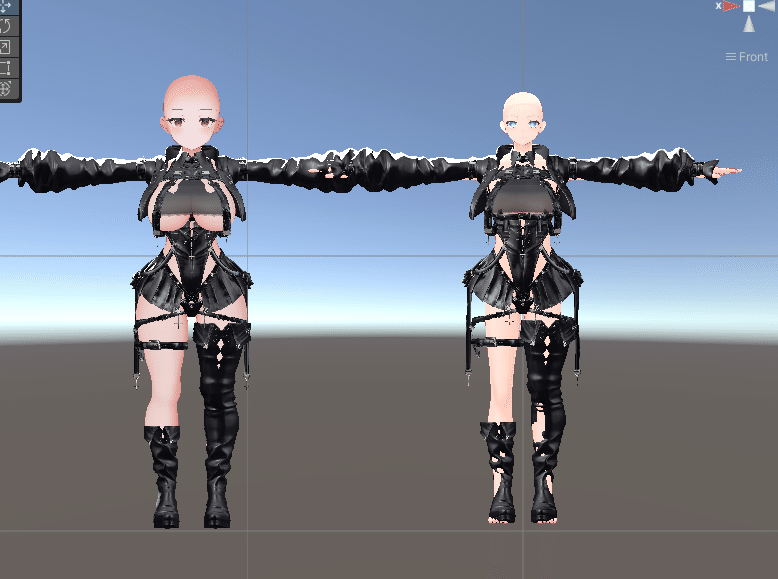 Alterithを衣装制作のアバター対応に応用する｜usami