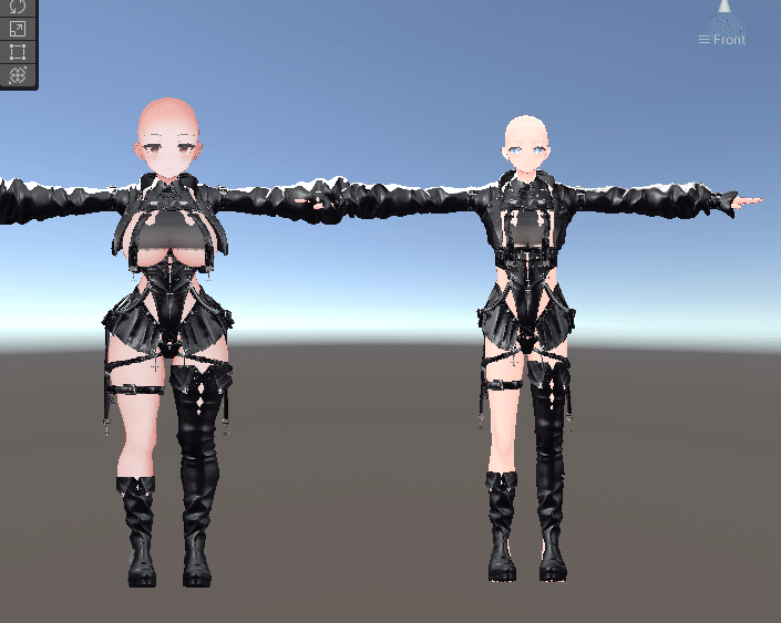 Alterithを衣装制作のアバター対応に応用する｜usami