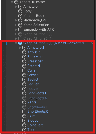 Alterithを衣装制作のアバター対応に応用する｜usami