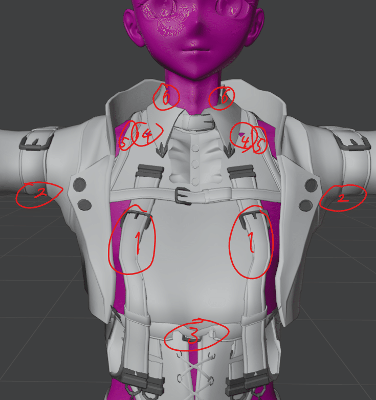 Alterithを衣装制作のアバター対応に応用する｜usami