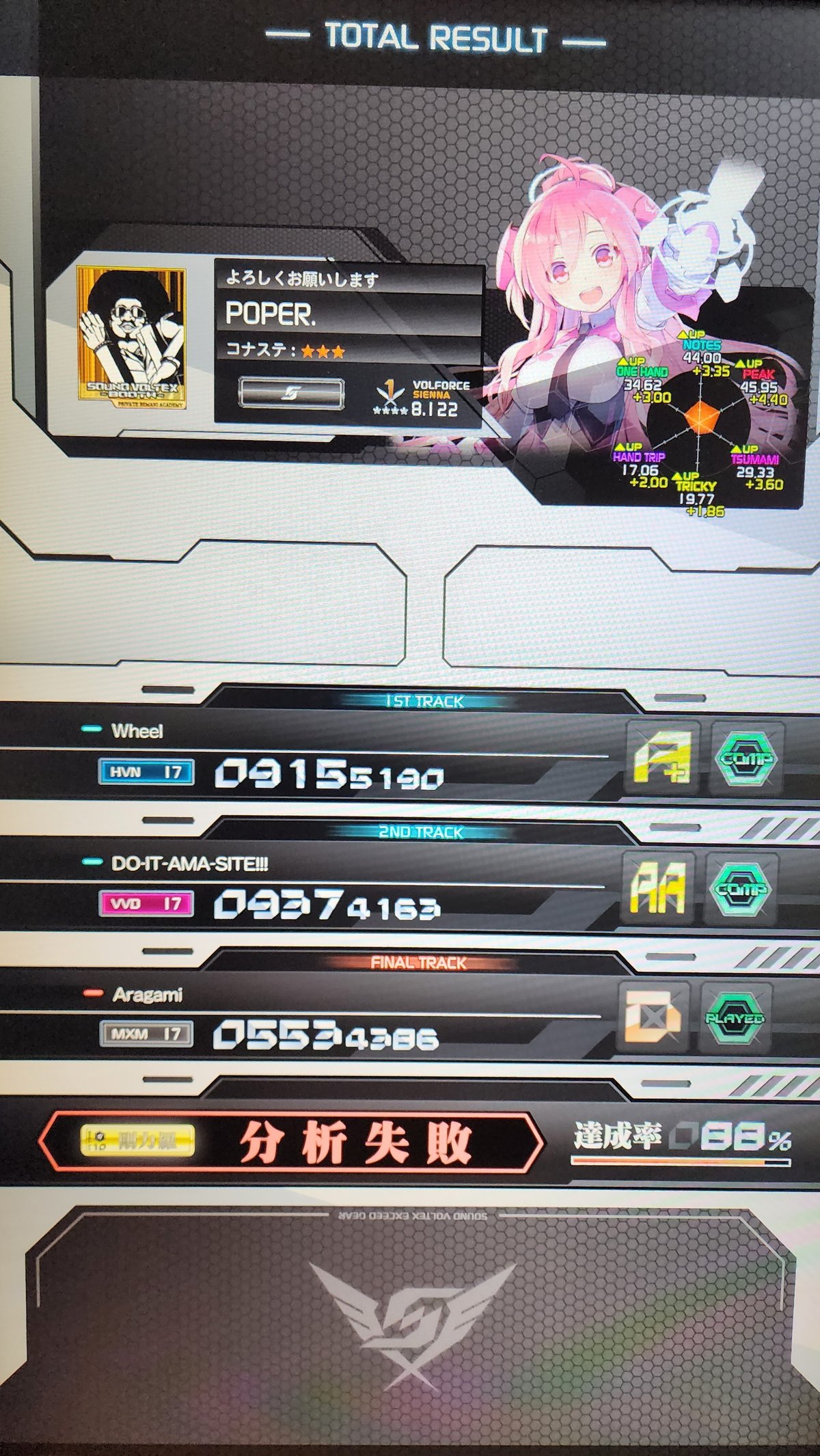 30代からはじめるSDVX(～VF18編)｜ぽっぱぁ