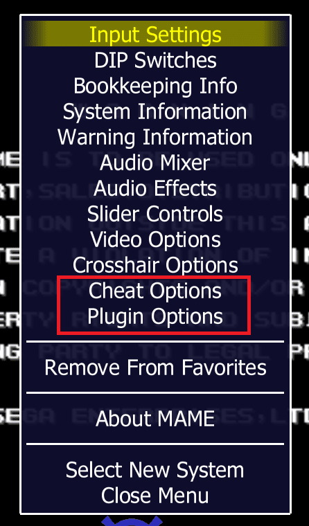 備忘：MAMEにチート機能を追加する｜pizzzza19