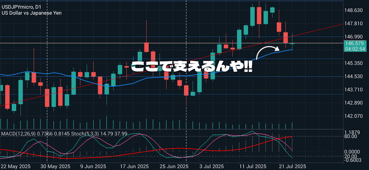 【FX】2025年7月24日までのトレード結果 │ 重要な盤面でチキンになると...｜EmuLog＠在宅ワーク&ガジェット好き&物欲解放の備忘録