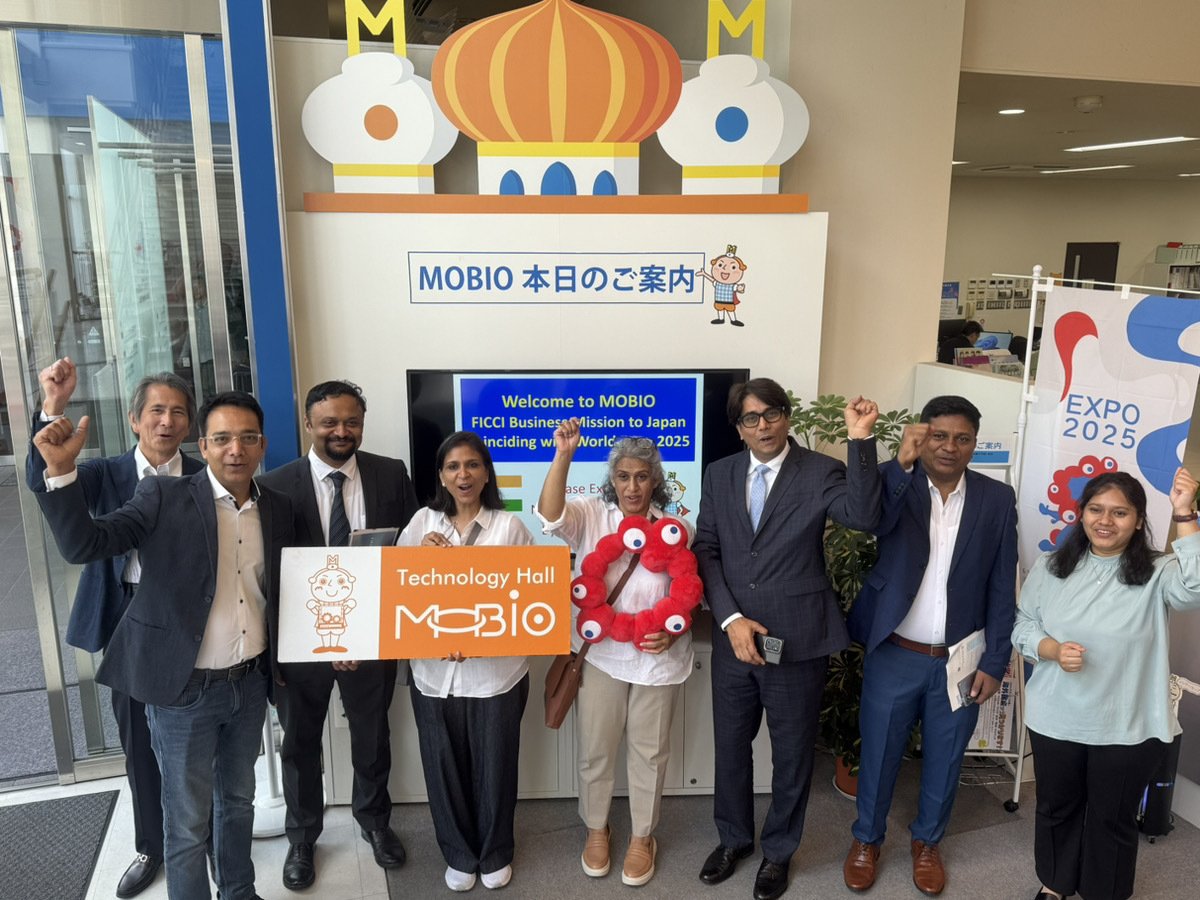 インド商工会議所連合会のみなさんが視察に来られました。｜MOBIO（ものづくりビジネスセンター大阪）公式note