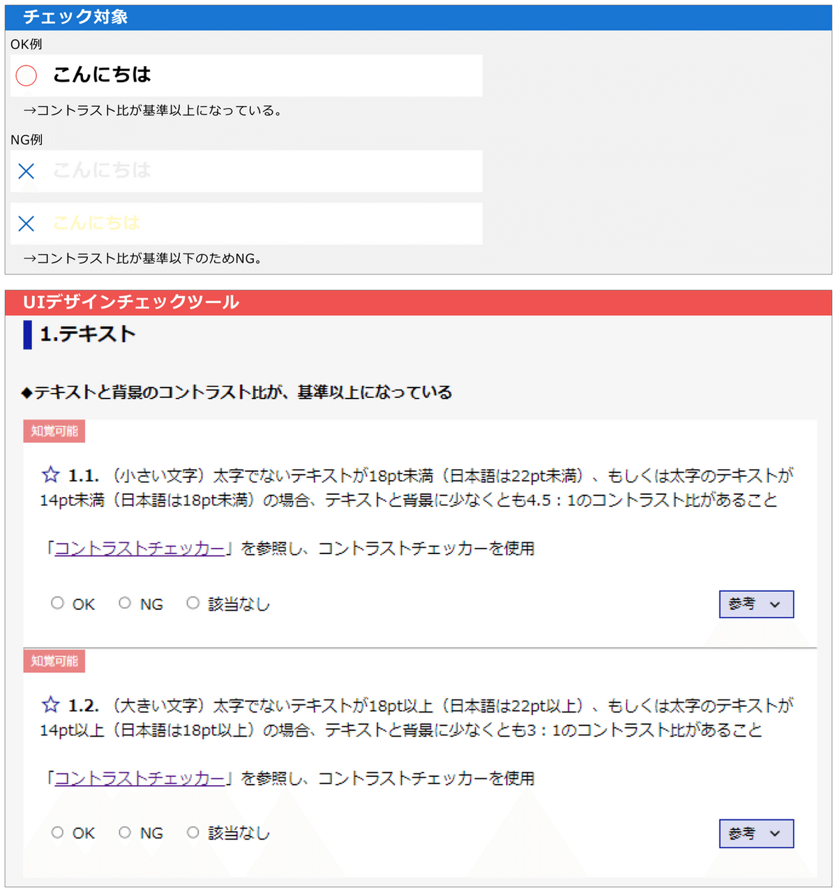 デザイン品質向上のための「UIデザインチェックツール」開発④ ～アクセシビリティ・ユーザビリティ編～｜三菱総研DCS 公式note