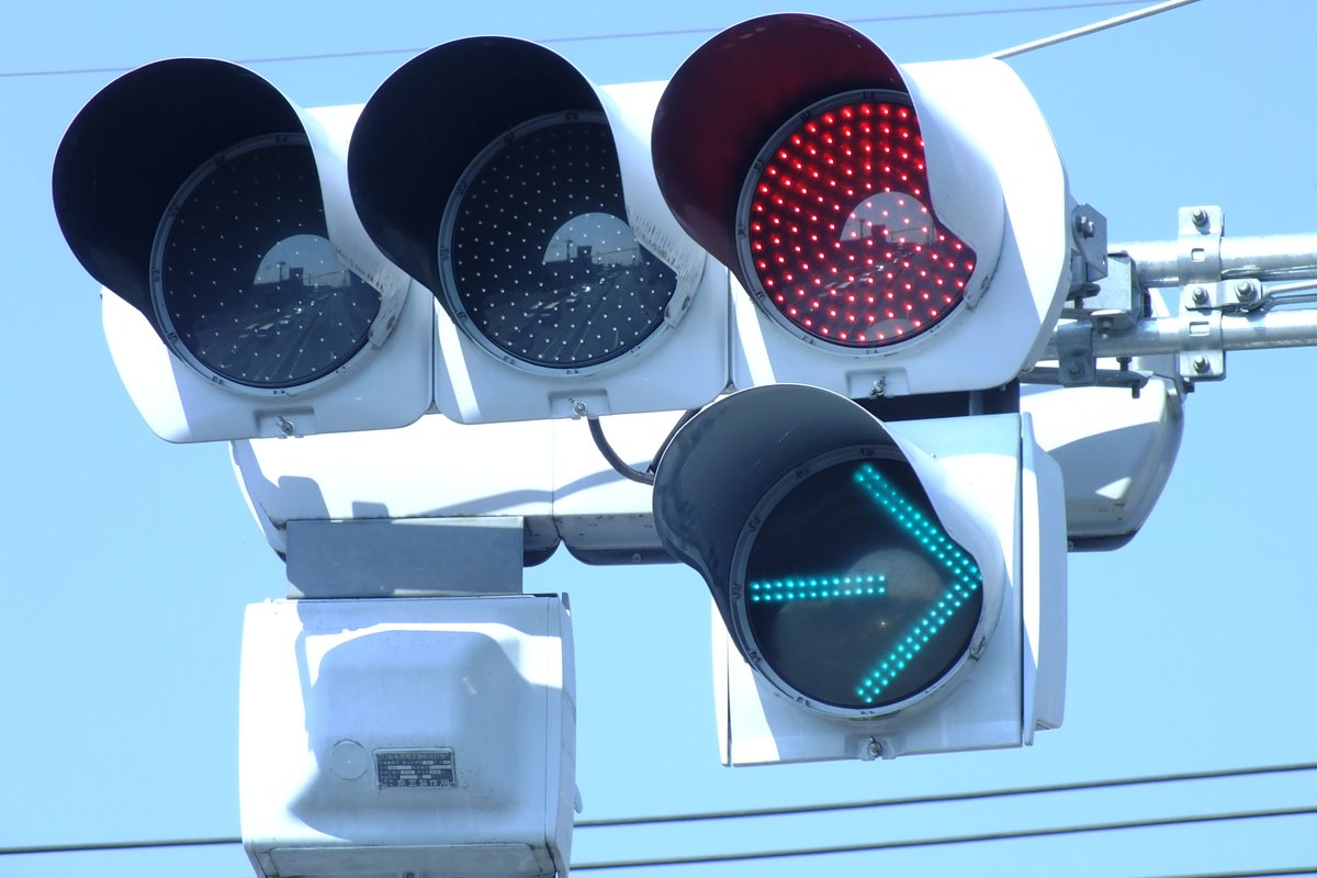 【高崎-119】高崎市上大類町「上大類東」にあるコイトTK2+京三VAC型LED右折矢印灯｜光山祐弥の信号機紹介