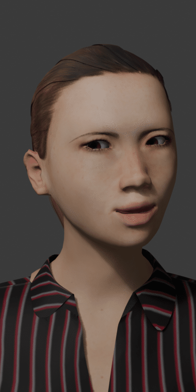 MediaPipe Face Meshで姿勢推定してみる｜えぬでんき