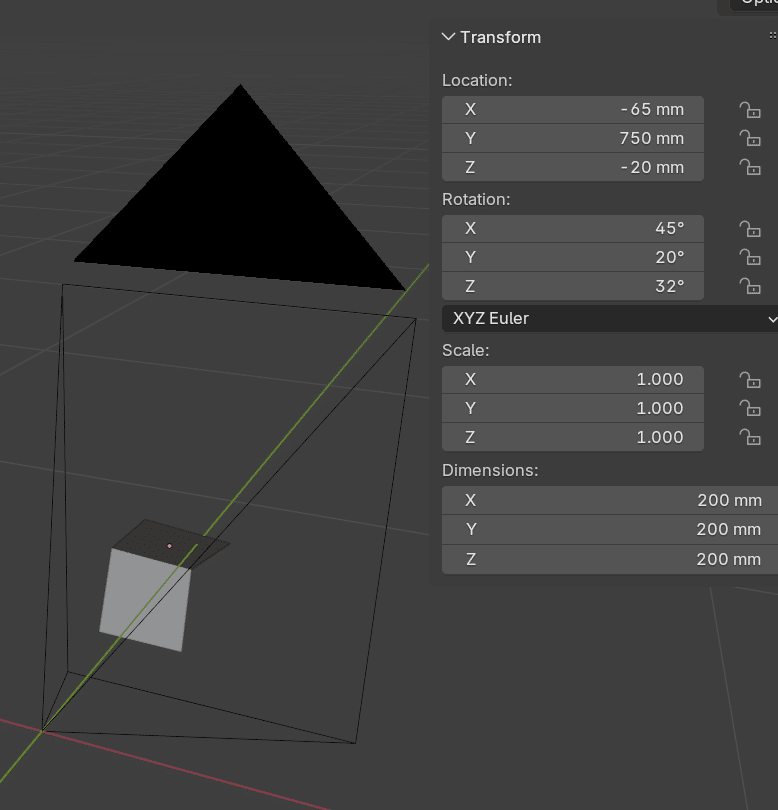 OpenCV solvePnP()の結果をオイラー角に｜えぬでんき