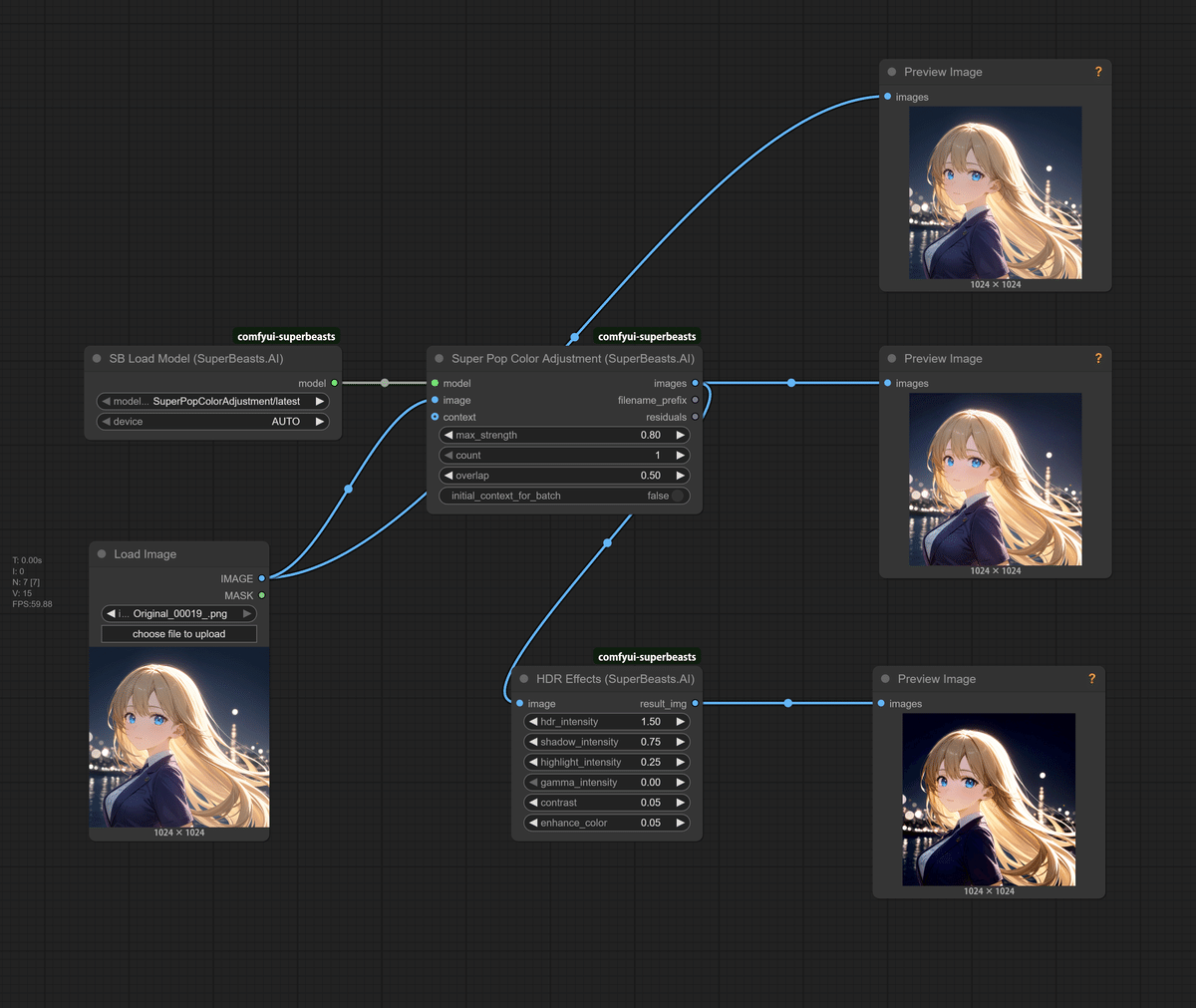 【画像生成】 AI 最強の自動色補正！ ComfyUI-SuperBeasts を使ってみよう｜きまま / Easygoing