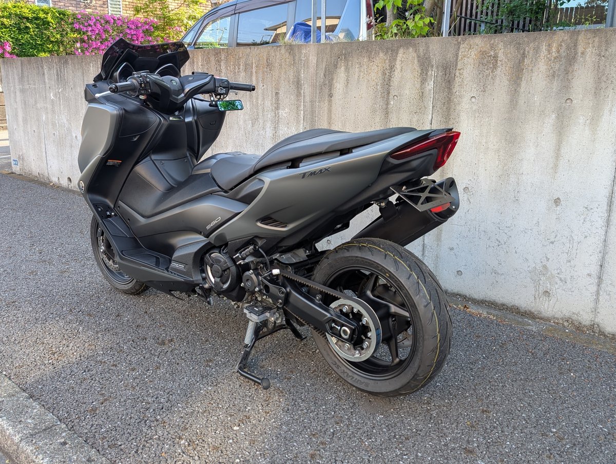 TMAX560を入手して‥⑦(外装入れ替え‥)｜Re:TMAXとボク