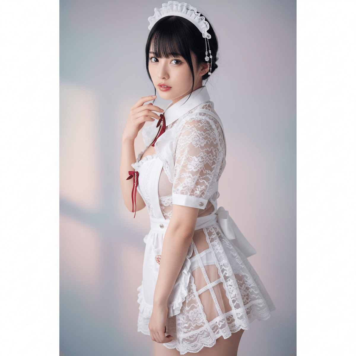 メイドさんをAI画像生成｜zerozero_x