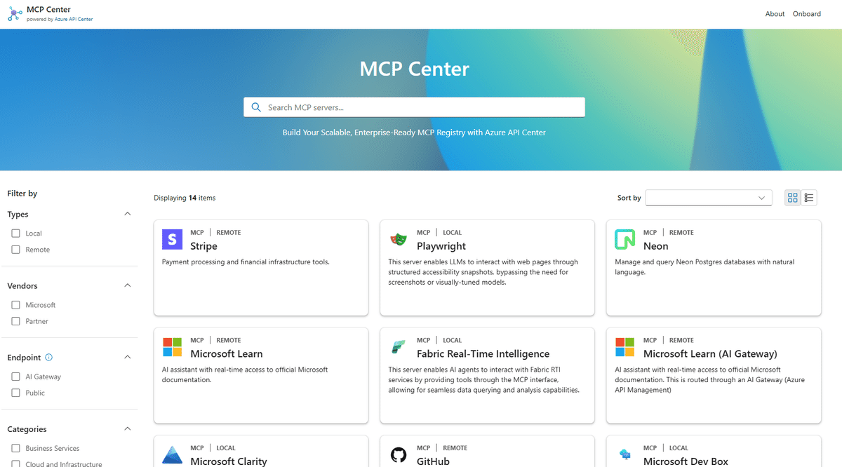 Azure API CenterでプライベートMCPレジストリを構築しよう｜daka | Microsoft | AI