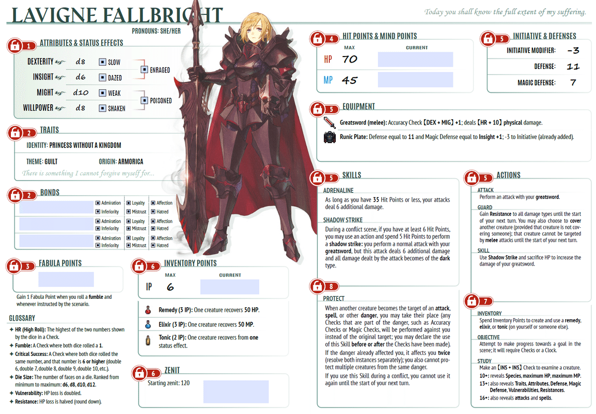 Fabula Ultima：JRPGの魅力とTRPGの仕組みを融合した革新的なシステム｜The Grimm