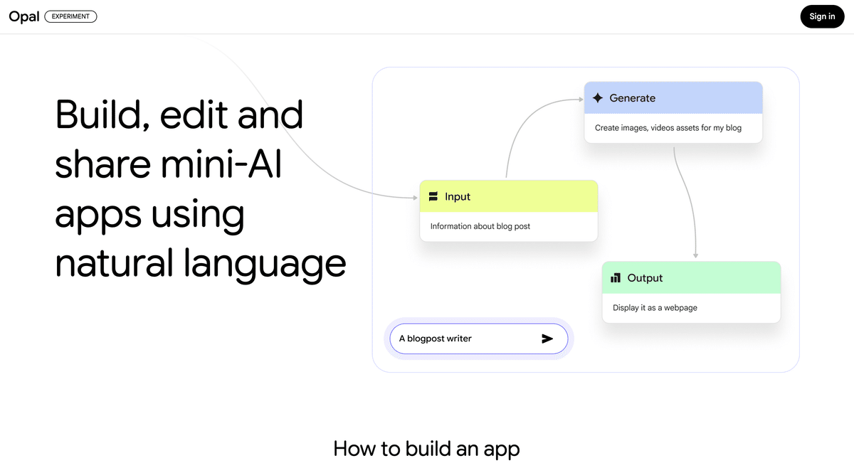 Googleのノーコードツール「Opal」の基本から使い方を完全解説｜Dify Base