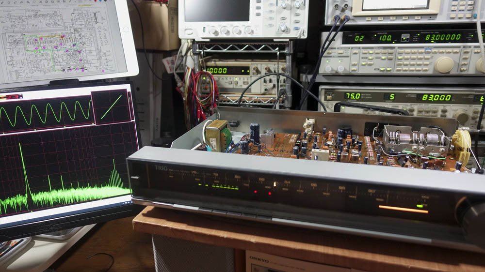 TRiO KT-990 修理調整記録14｜BLUESS Laboratory