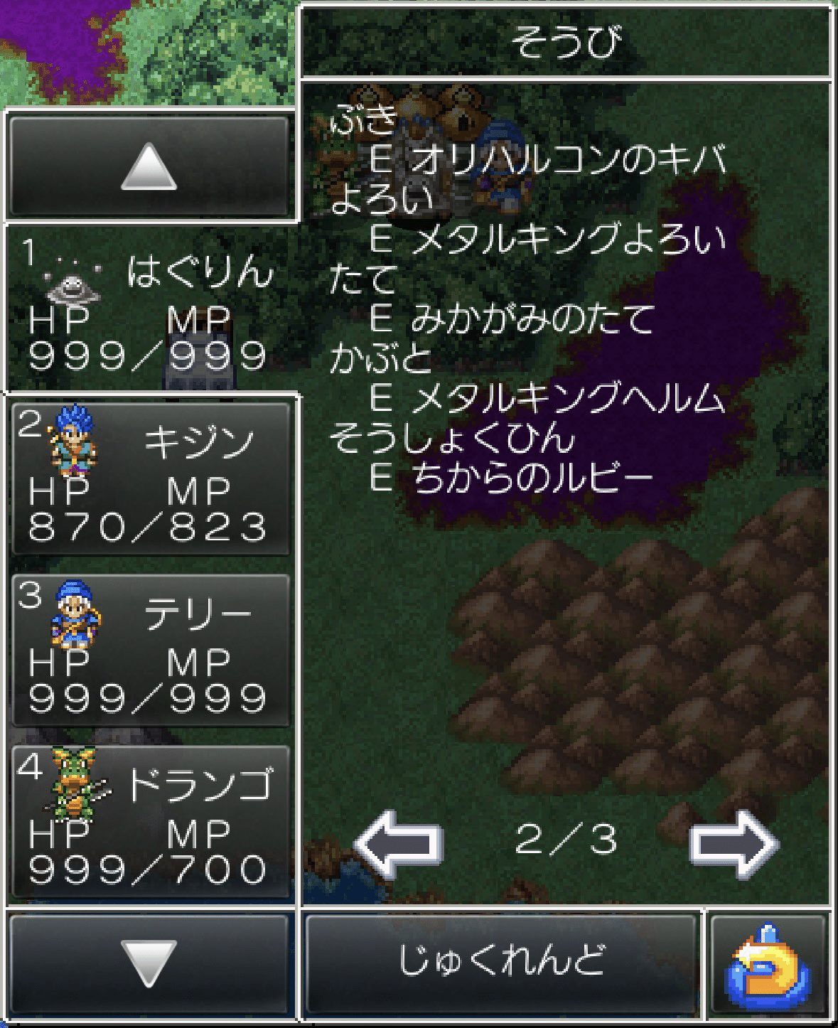 DQ6はぐりんを種集めで最強にする｜奇人