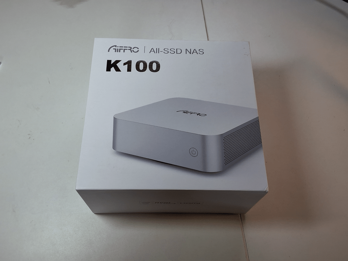 N100オールフラッシュNAS!?Aiffro K100実機レビュー｜重藤 六