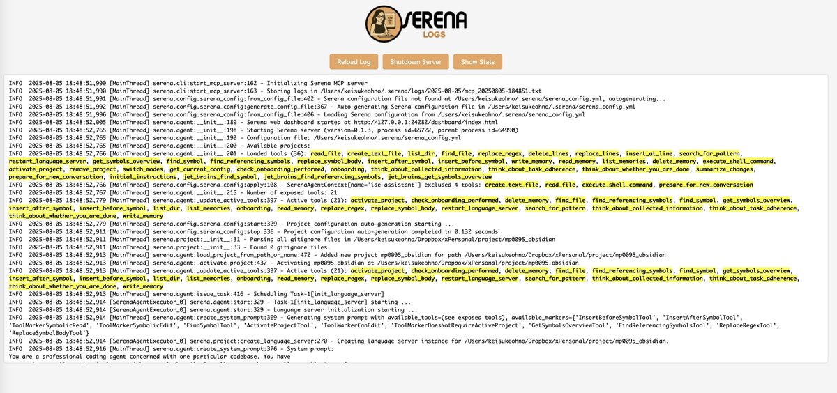 SERENAをインストールしてClaude Codeで使う方法｜けいすけ