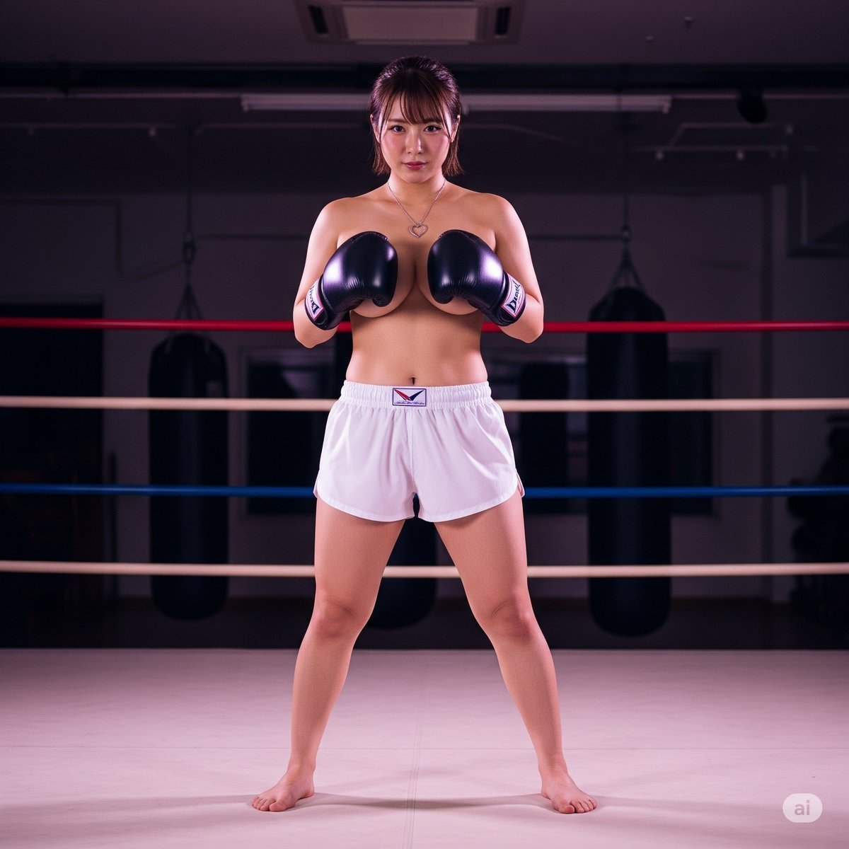 密室で彼女とボクシング22｜Q-MiMi