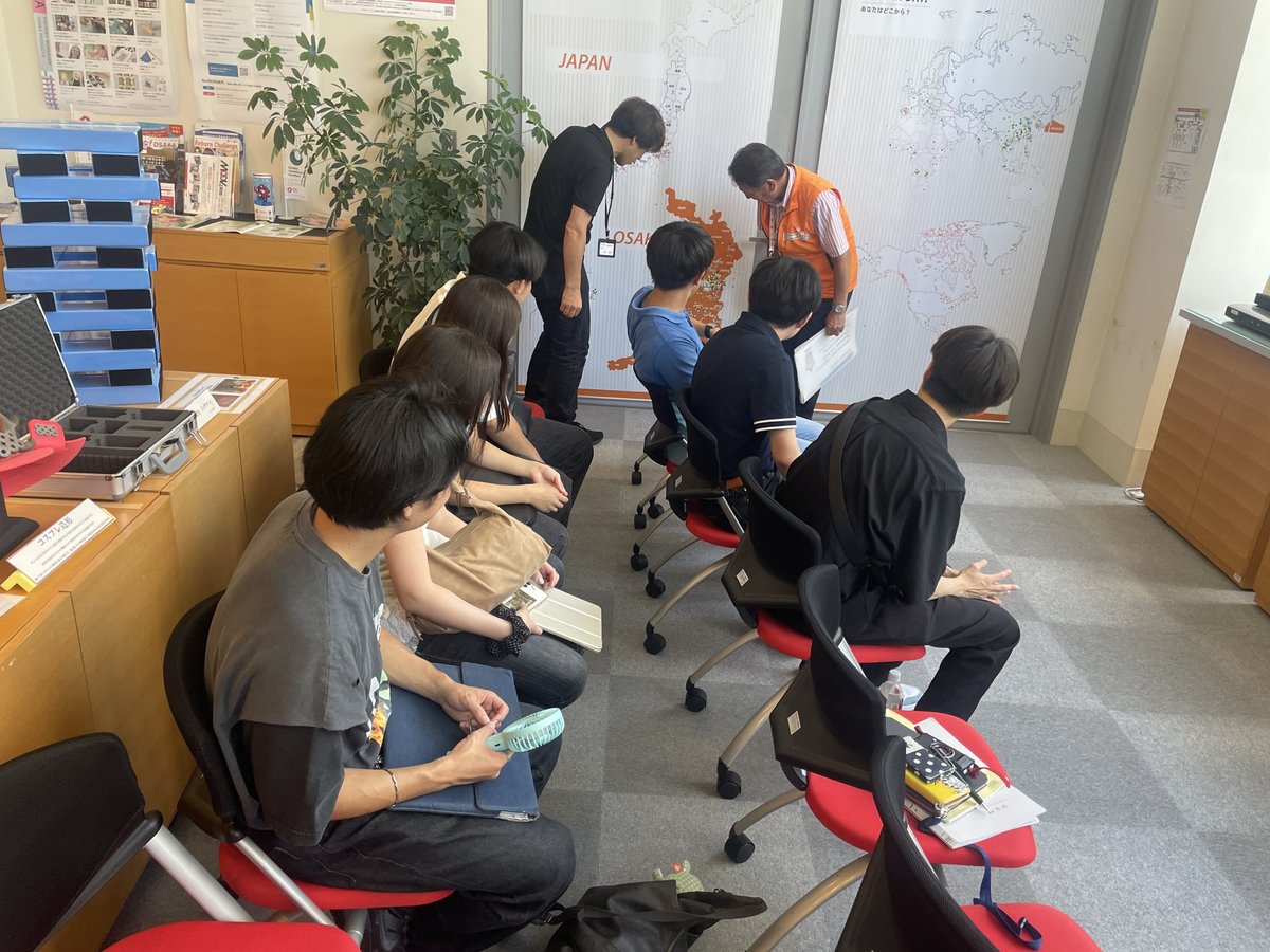 慶應義塾大学の教授とゼミ生のみなさんが視察に来られました。｜MOBIO（ものづくりビジネスセンター大阪）公式note