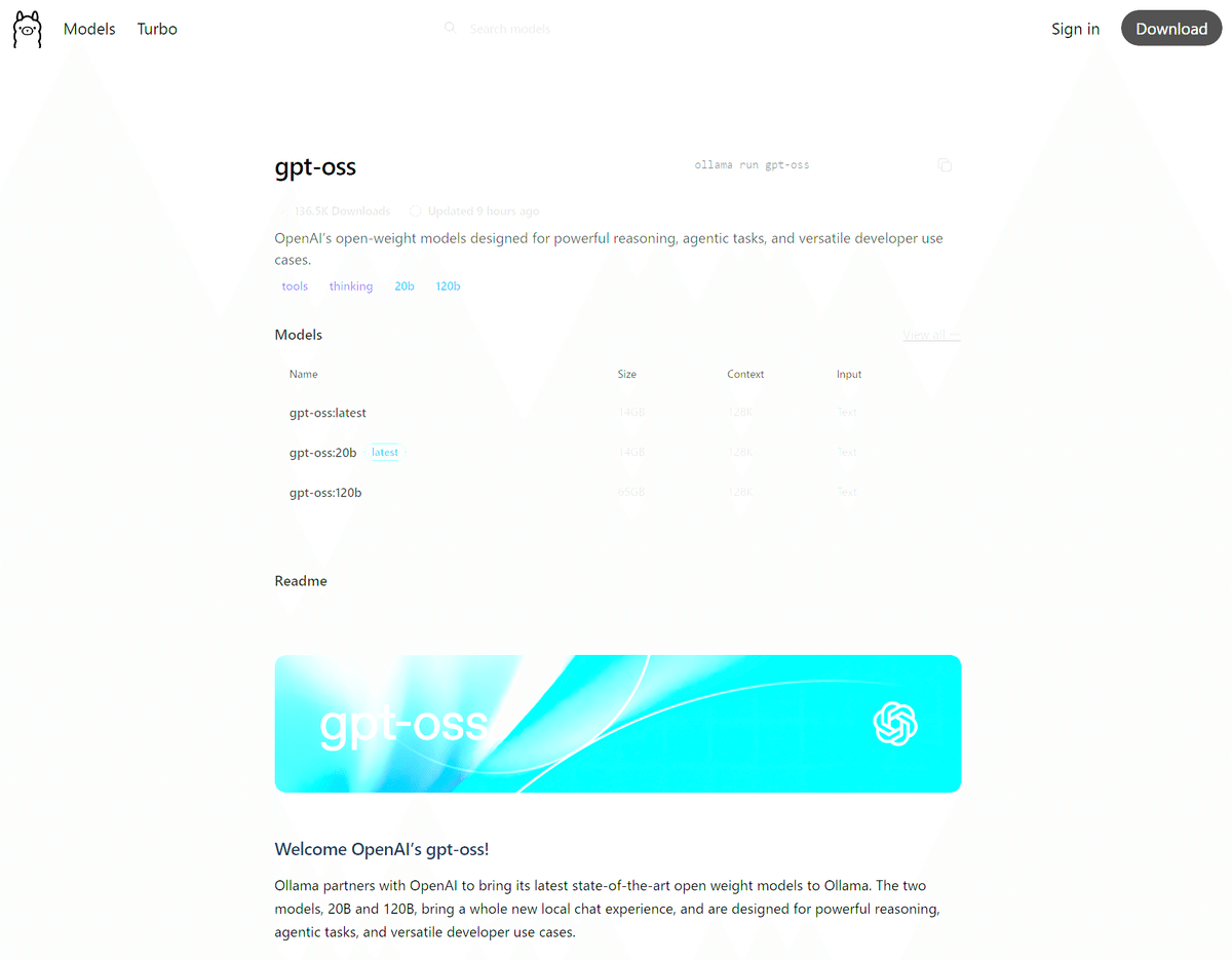 OpenAIのgpt-ossをOllama & Open WebUIで試す｜R-Y-O