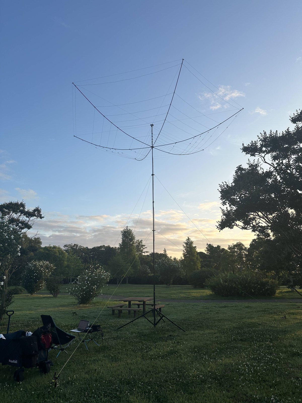 POTA運用 61回目 (25/07/12, 三木総合防災公園)｜JQ3JUK アマチュア無線局