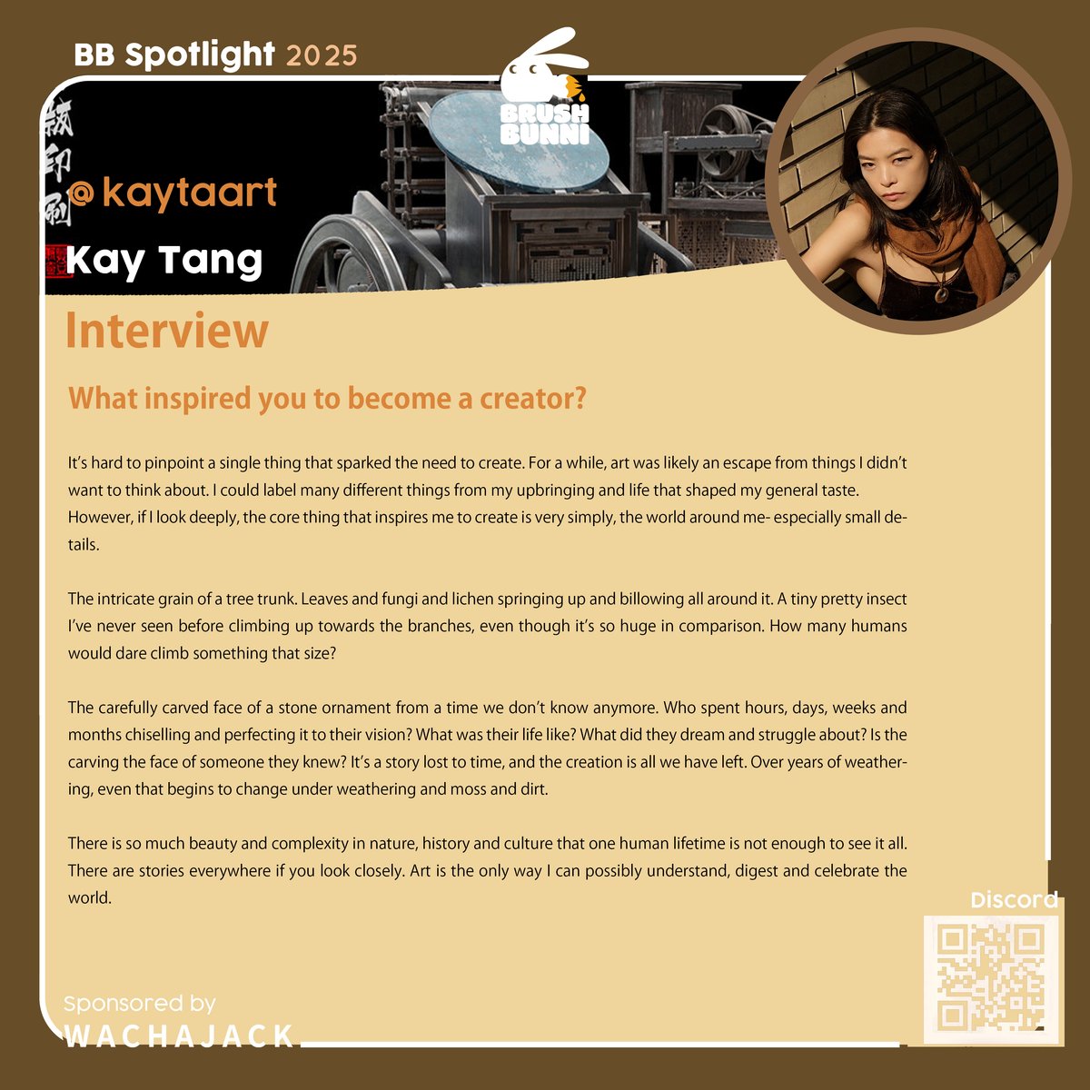 BRUSHBUNNI ARTIST SPOTLIGHT : KAY TANG｜BrushBunni