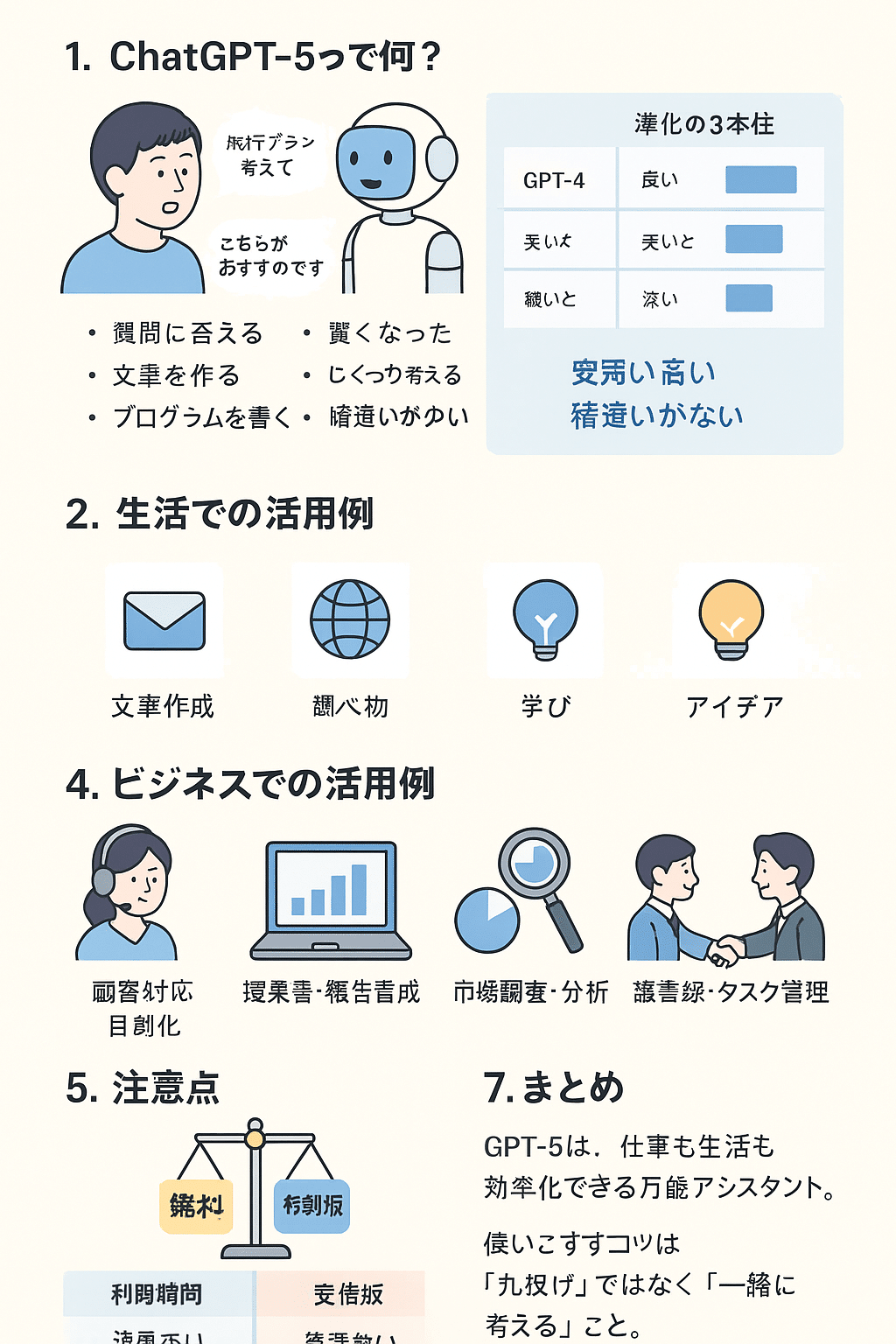 ChatGPT-5をChatGPTが徹底解説｜tomo