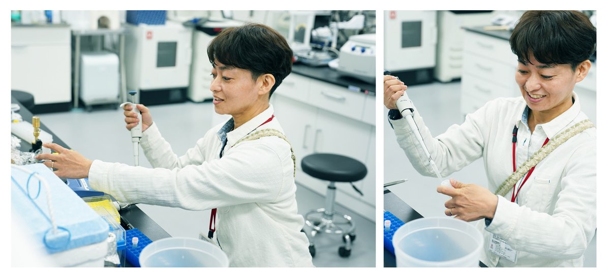 直感とデータを行き来する──DRYとWETを横断する崎濱さんの挑戦と、研究を支える多趣味で多彩な横顔｜株式会社digzyme