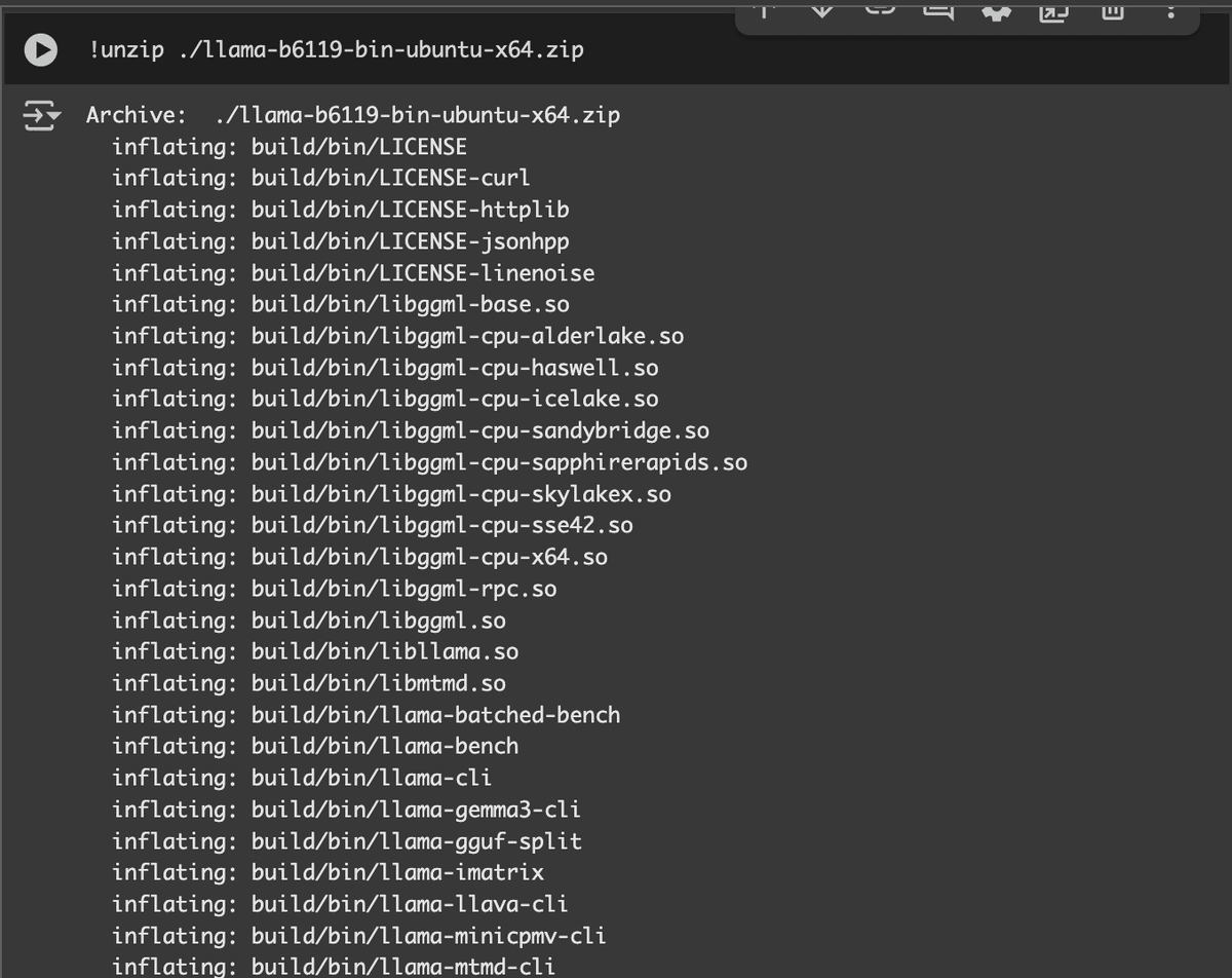 GoogleColabユーザーのためのllama.cppを用いたgpt-oss(gpt-oss-20b)の推論について｜e